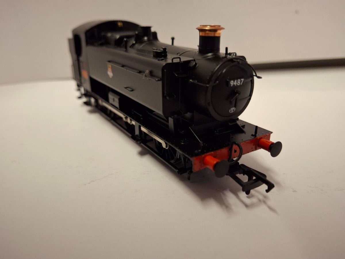 Bachmann 35-026SF USED ITEM 94xx Pannier Tank 9487 BR Black E/Emblem S ...